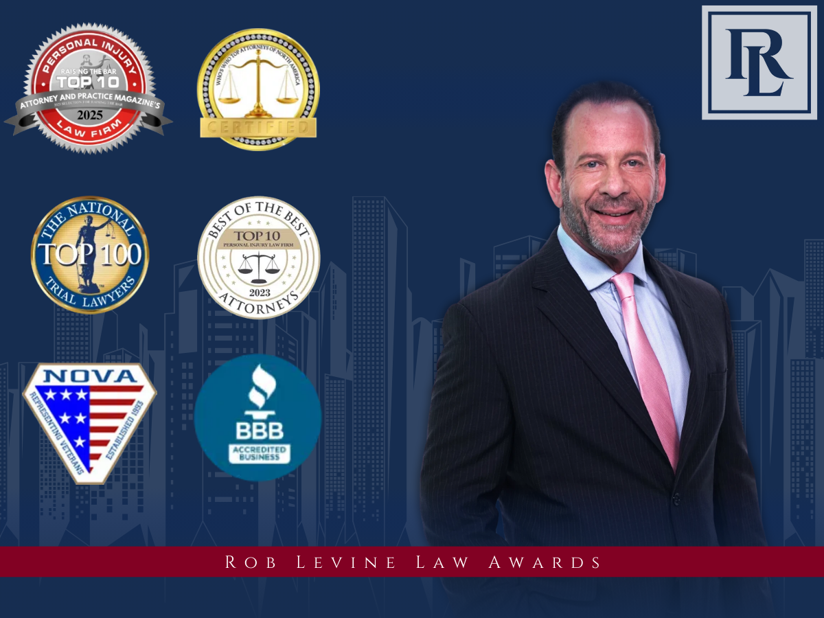 Awards and Recognition for Rob Levine Law 2025